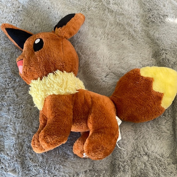 Build-A-Bear | Toys | Babw Buildabear Workshop Evie Eevee Pokmon Plush | Poshmark